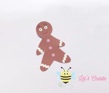 How To Make a Christmas Wreath Decoration For Kids (+2 Templates)