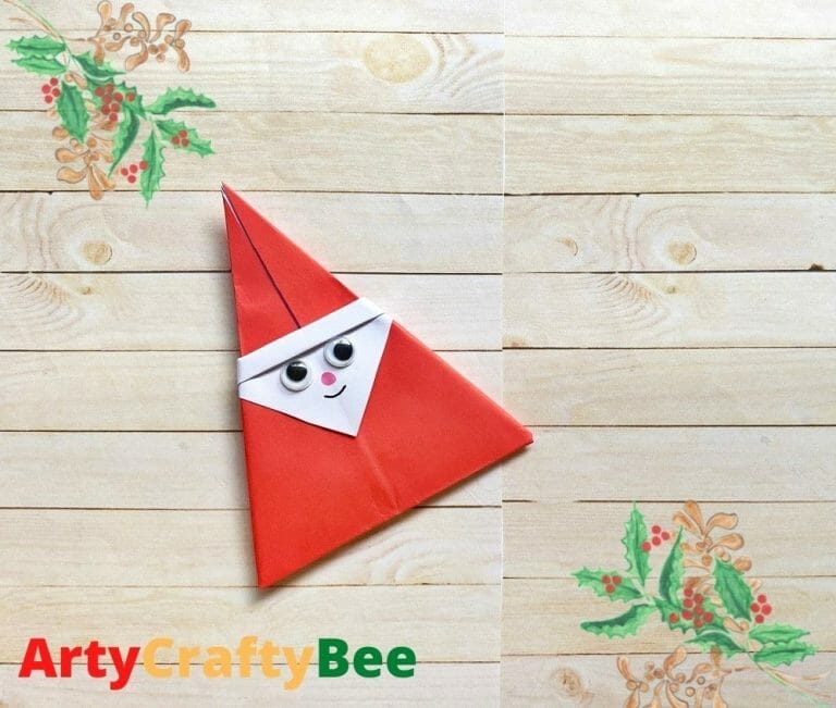 Easy Christmas Gnome paper Craft (+3 Templates) - Arty Crafty Bee