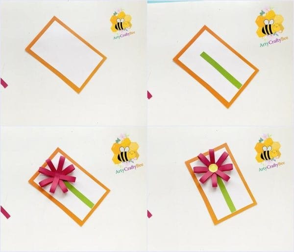 How To Make Easy Flower Pop Up Mother's Day Card (1 Template) - Arty ...