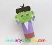 Fun Toilet Paper Roll Frankenstein(+2 Templates) - Arty Crafty Bee