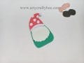 Easy Christmas Gnome paper Craft (+3 Templates) - Arty Crafty Bee