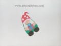 Easy Christmas Gnome paper Craft (+3 Templates) - Arty Crafty Bee