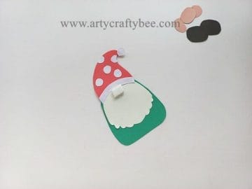 Easy Christmas Gnome paper Craft (+3 Templates) - Arty Crafty Bee