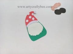 Easy Christmas Gnome paper Craft (+3 Templates) - Arty Crafty Bee