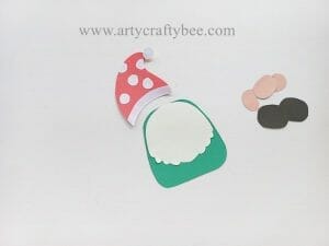 Easy Christmas Gnome paper Craft (+3 Templates) - Arty Crafty Bee