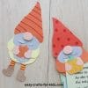 Easy Christmas Gnome paper Craft (+3 Templates) - Arty Crafty Bee