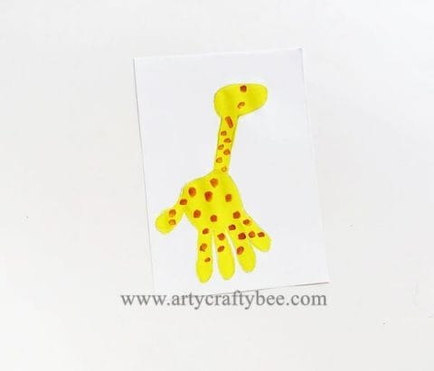 5 Cool Handprint Animals Coloring Craft - Arty Crafty Bee