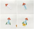 Easy 3D Space Rocket Pop-Up Card Craft For Kids - Arty Crafty Bee