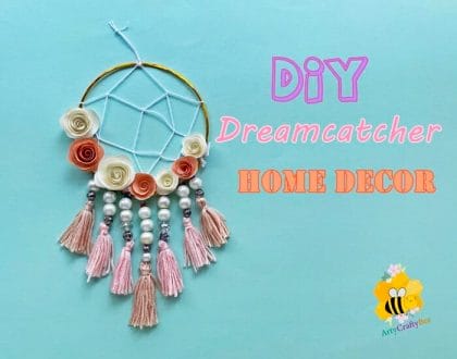 Easy Dreamcatcher Craft Ideas - Arty Crafty Bee