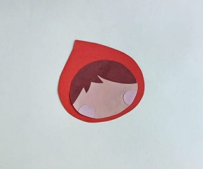 How To Make Paper Bag Puppet Craft Little Red Riding Hood (3 Templates ...