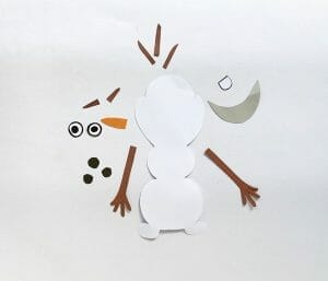 Frozen Olaf Bookmark Craft For Kids (2 Printable) - Arty Crafty Bee