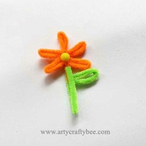 Fun DIY Pipe Cleaner Flower Bookmark Tutorial - Arty Crafty Bee