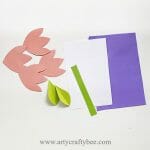 How To Make Easy Tulip Card For Mother's Day (2 Printables) - Arty ...