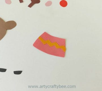 Rudolph The Red Nosed Reindeer Ornament Craft - Arty Crafty Bee