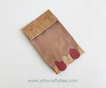 Paper Bag Yak Craft for Preschoolers With Easy Template - Arty Crafty Bee