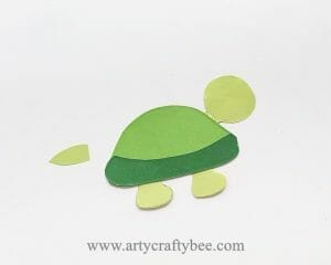 Easy Paper Plate Turtle Craft For Preschoolers - Arty Crafty Bee