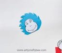 Thing 1 Thing 2 Handprint Craft Easy - Arty Crafty Bee