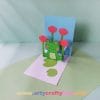 How To Make A Frog Pop Up Card Easy - Arty Crafty Bee