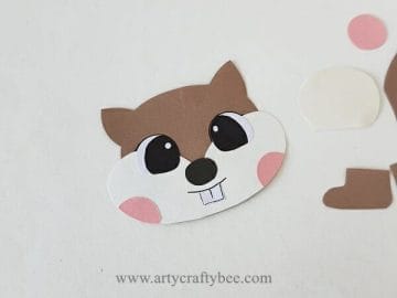 Paper Bag Chipmunk Craft For Preschoolers With Easy Template - Arty ...