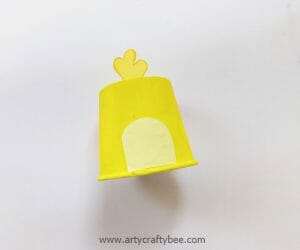 Paper Cup Easter Chick Craft For Toddlers Easy - Arty Crafty Bee