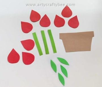 DIY Mother's Day Tulip Card Tutorial - Arty Crafty Bee