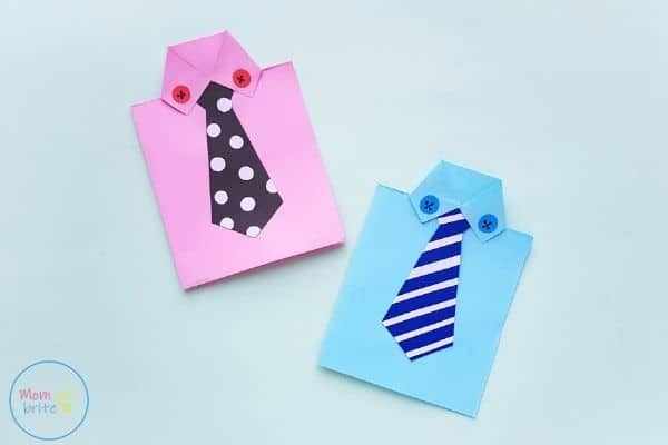 Father's Day Shirt Card Craft: A Fun and Meaningful Idea - Arty Crafty Bee