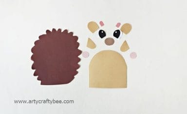 How To Make Toilet Paper Roll Hedgehog Craft - Arty Crafty Bee