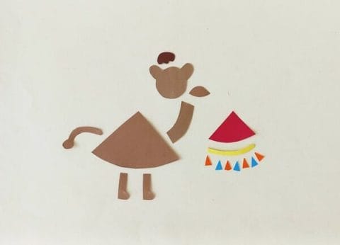 Paper Camel Craft - How To Make A Corner Bookmark Easy - Arty Crafty Bee