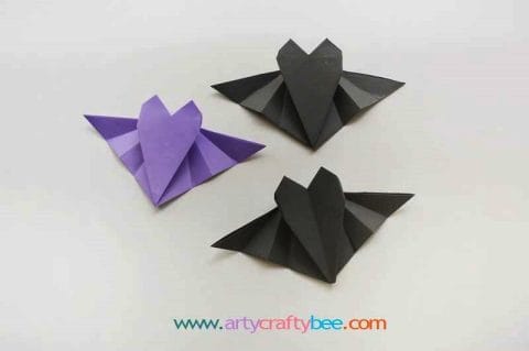 How to Fold an Origami Bat: Easy Origami Bat Instructions (2 Designs ...